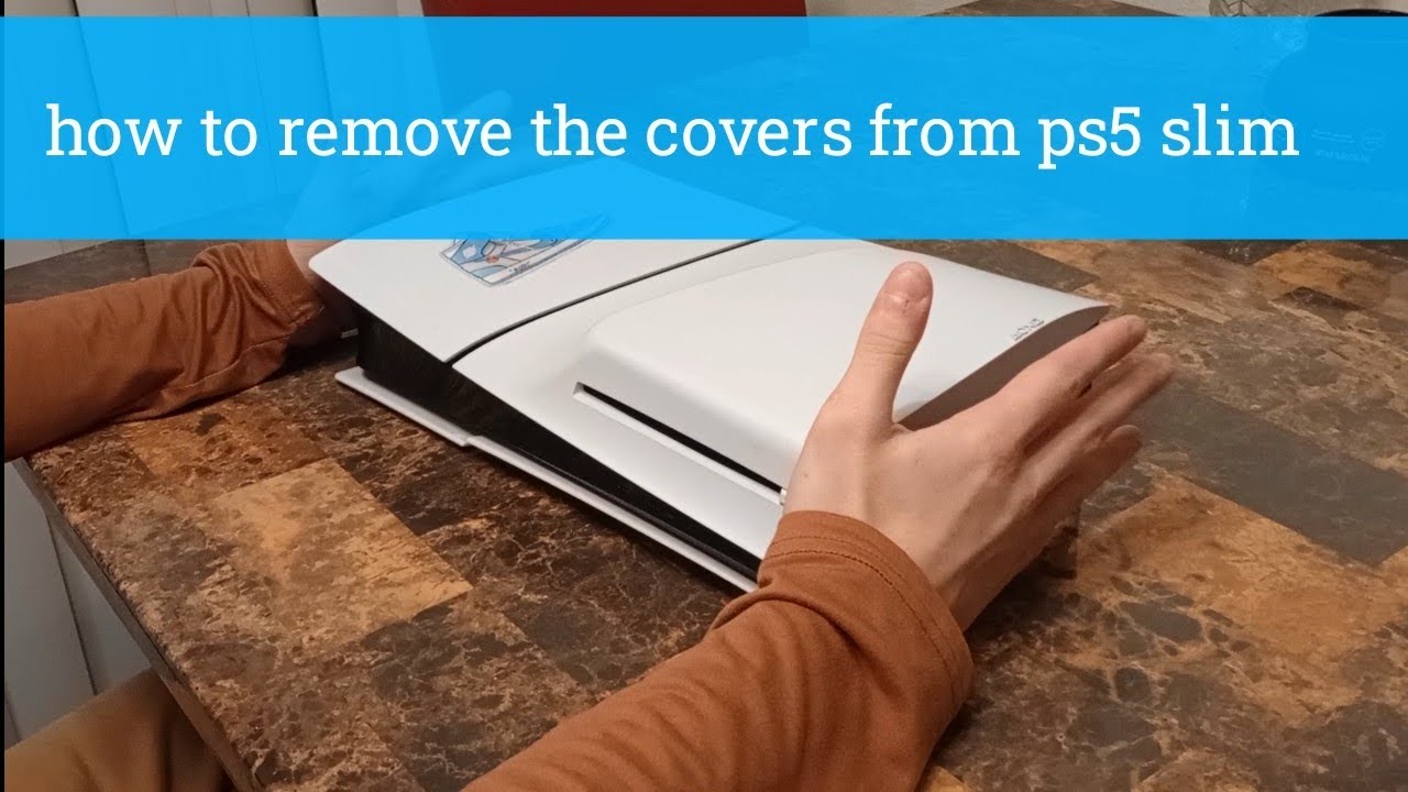 how to remove the PS5 slim covers, correctly must watch🤳 - YouTube