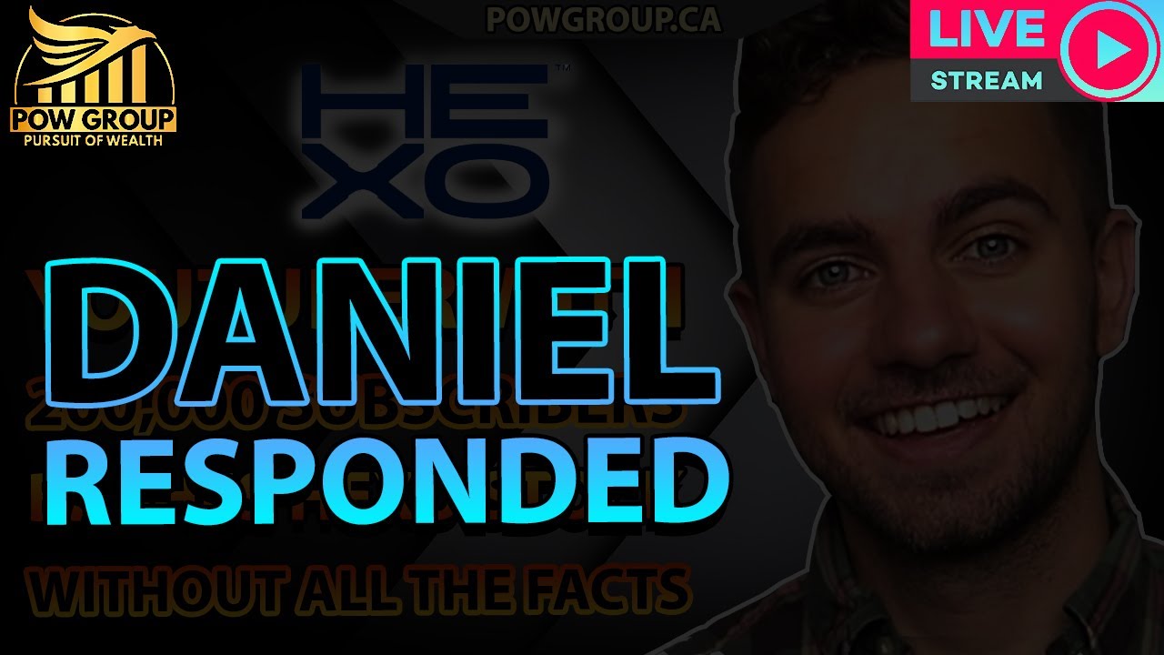 [LIVESTREAM] Daniel Pronk Responded & HEXO Community Bashing Reaction ...