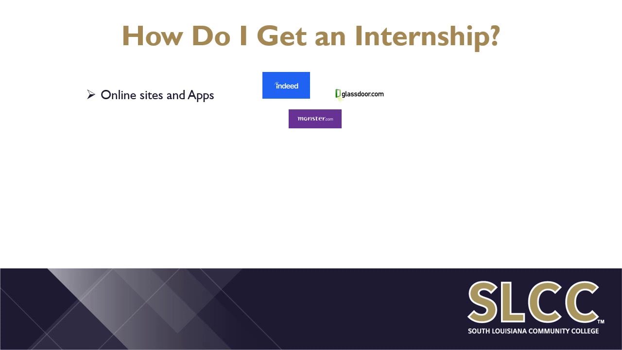 Internships & Transfer Services - YouTube