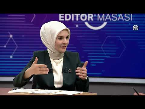 Bakanımız Sn. Mahinur Özdemir Göktaş, Anadolu Ajansı Editör Masası’nda Gündemi Değerlendirdi