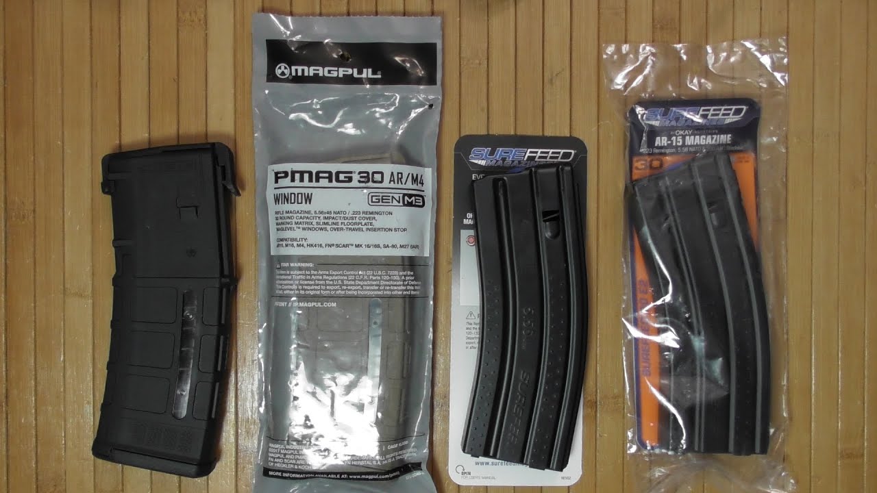 US military magazines for M4 series - YouTube