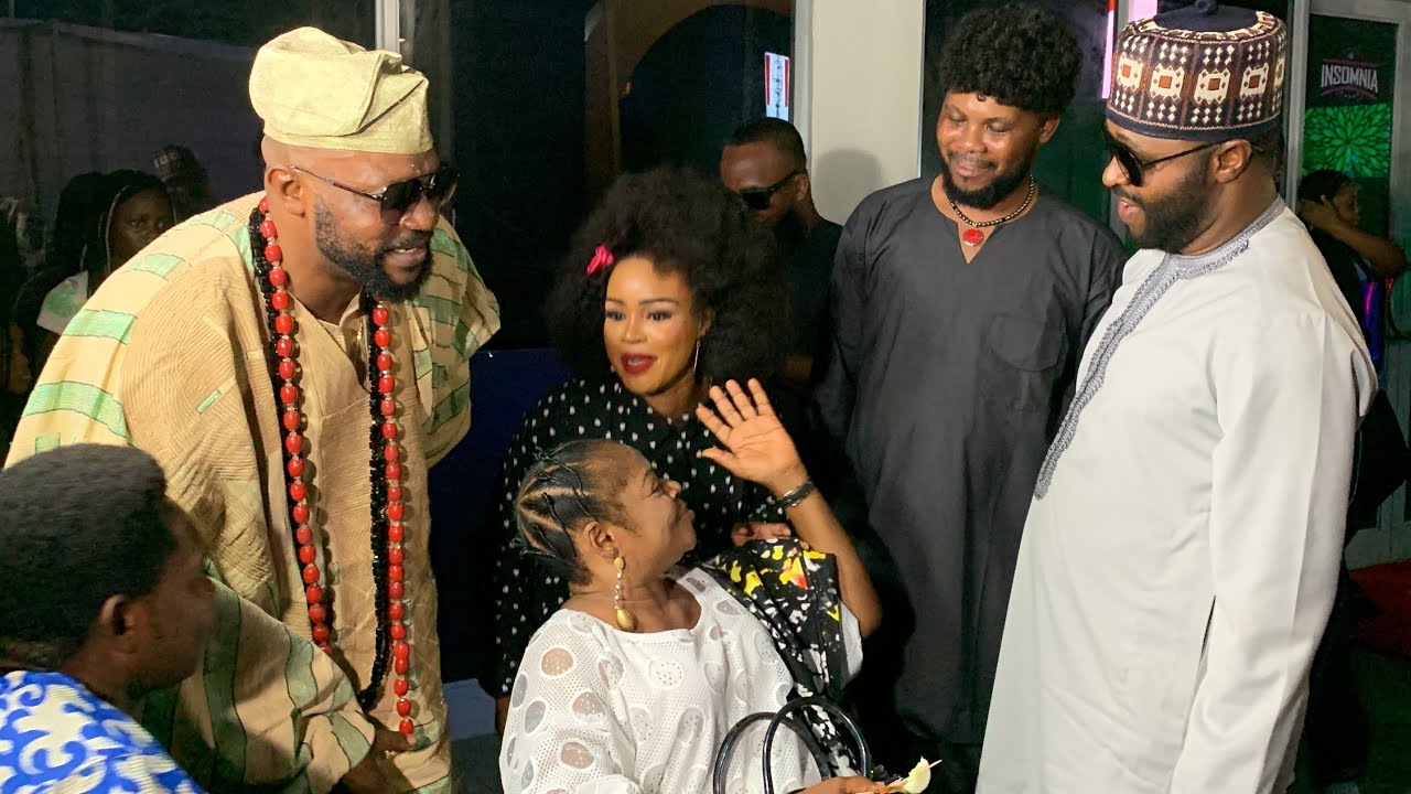 FEMI ADEBAYO ALAGBEDE AND ODUNLADE ADEKOLA HONOUR MAMA SALAWA ABENI AT ...