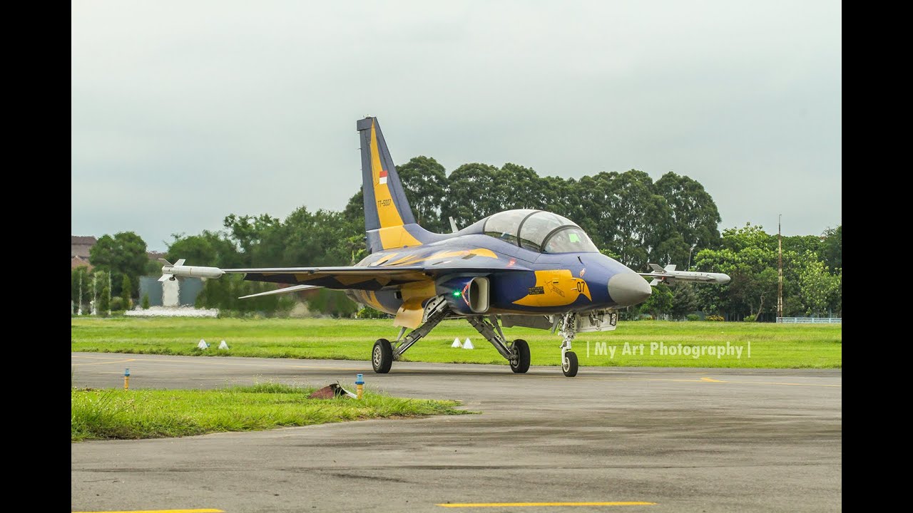 Take Off Terakhir Pesawat T50i Golden Eagle TT-5007 (Pekan Dirgantara ...