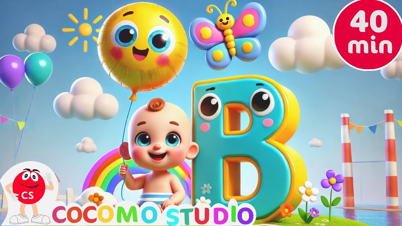 B is for Ball | Fun Letter B Song for Preschoolers - YouTube