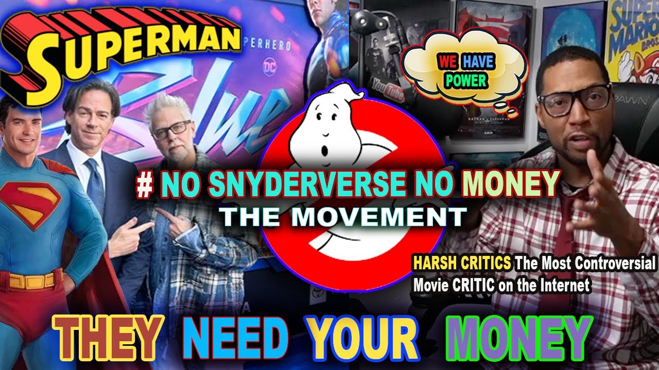 JAMES GUNN DCU Slate SUCKS RESTORE THE SNYDERVERSE NOW. - YouTube
