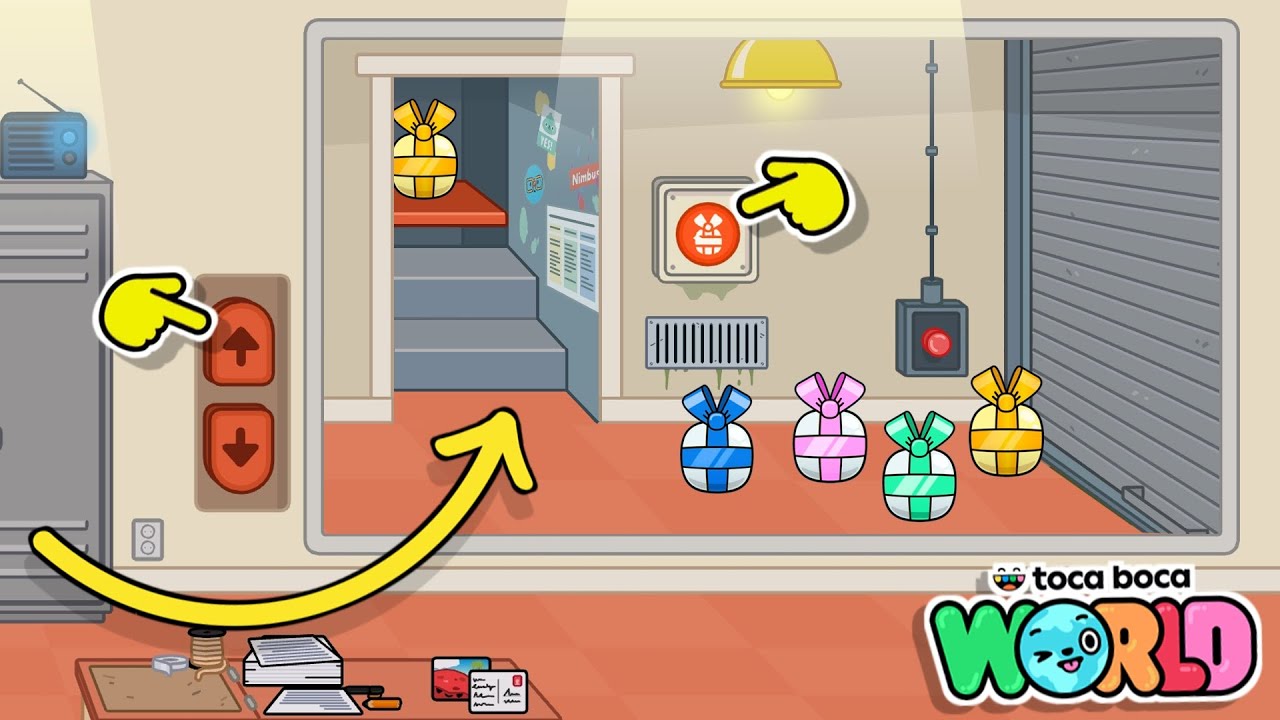 CHAMBER OF SECRETS AT THE POST OFFICE IN TOCA BOCA // HAPPY TOCA - YouTube