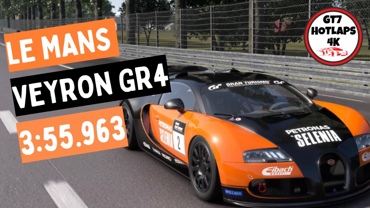 GT7 - DAILY RACE C - Circuit de la Sartre - Veyron GR4 - YouTube