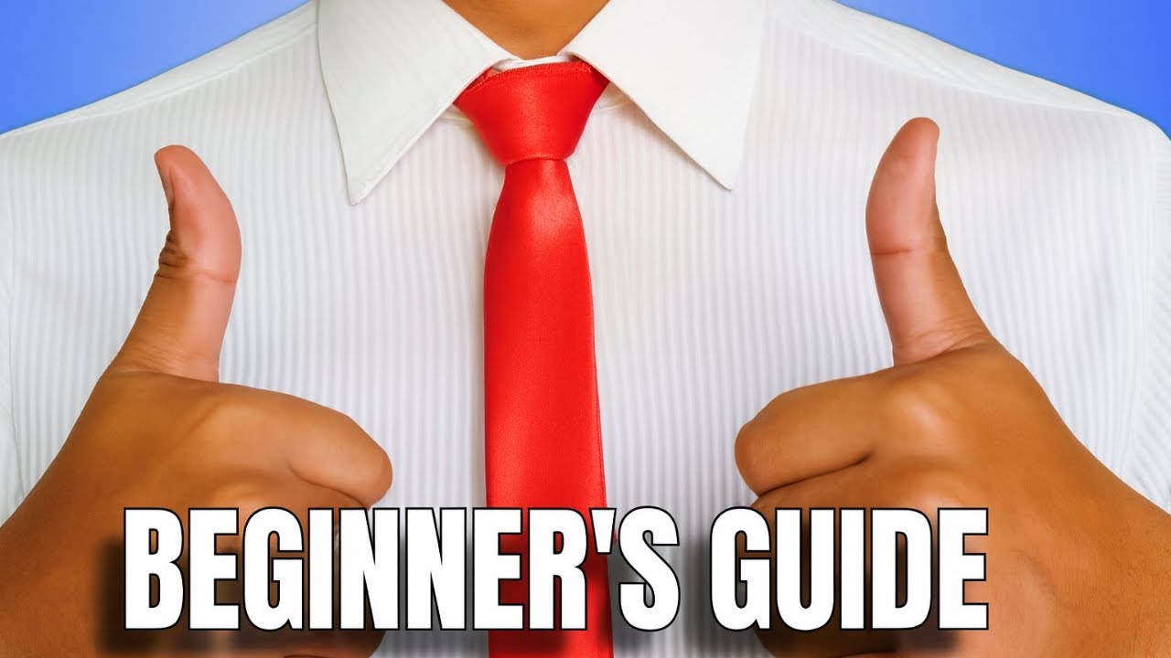 How To Tie a Tie (Easiest Way) | Step-by-Step for Beginners - YouTube