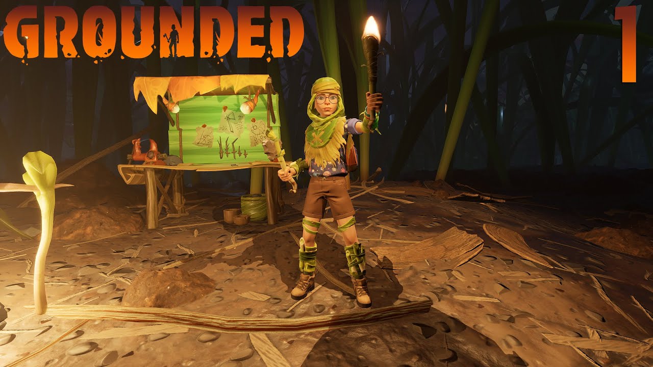 Let's Play Grounded Ep.01 Tiny Pete Enters The Yard - YouTube