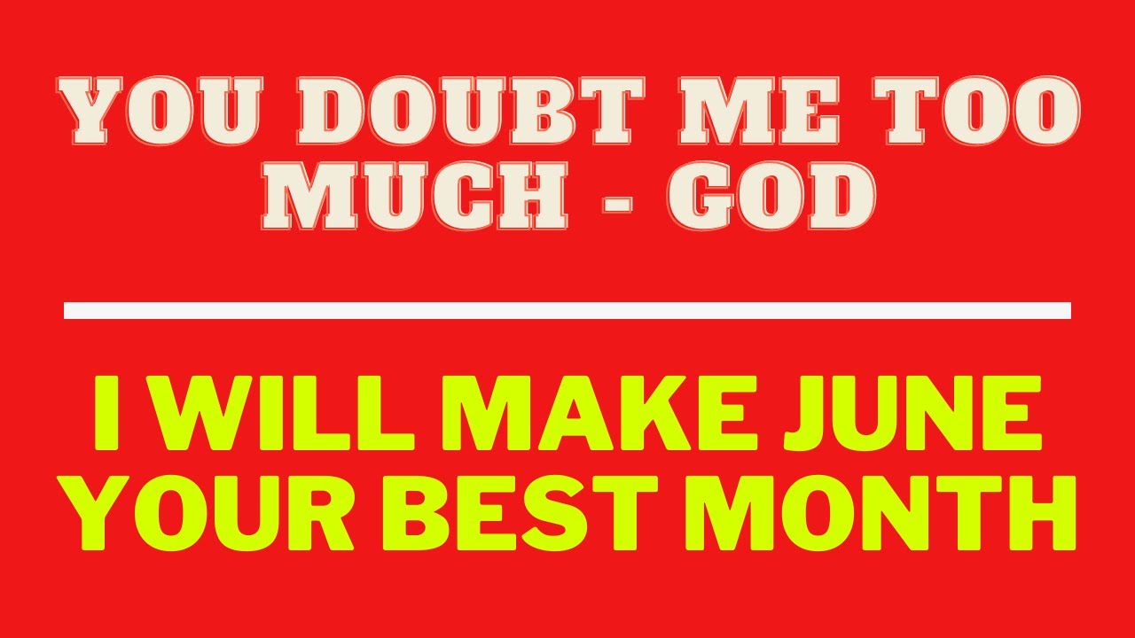 Don’t doubt me this month : I will shut the mouth of the Evil one - God ...