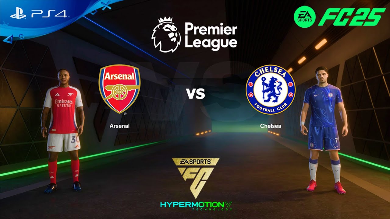(PS4 Pro) FC 25 | Arsenal vs Chelsea - YouTube