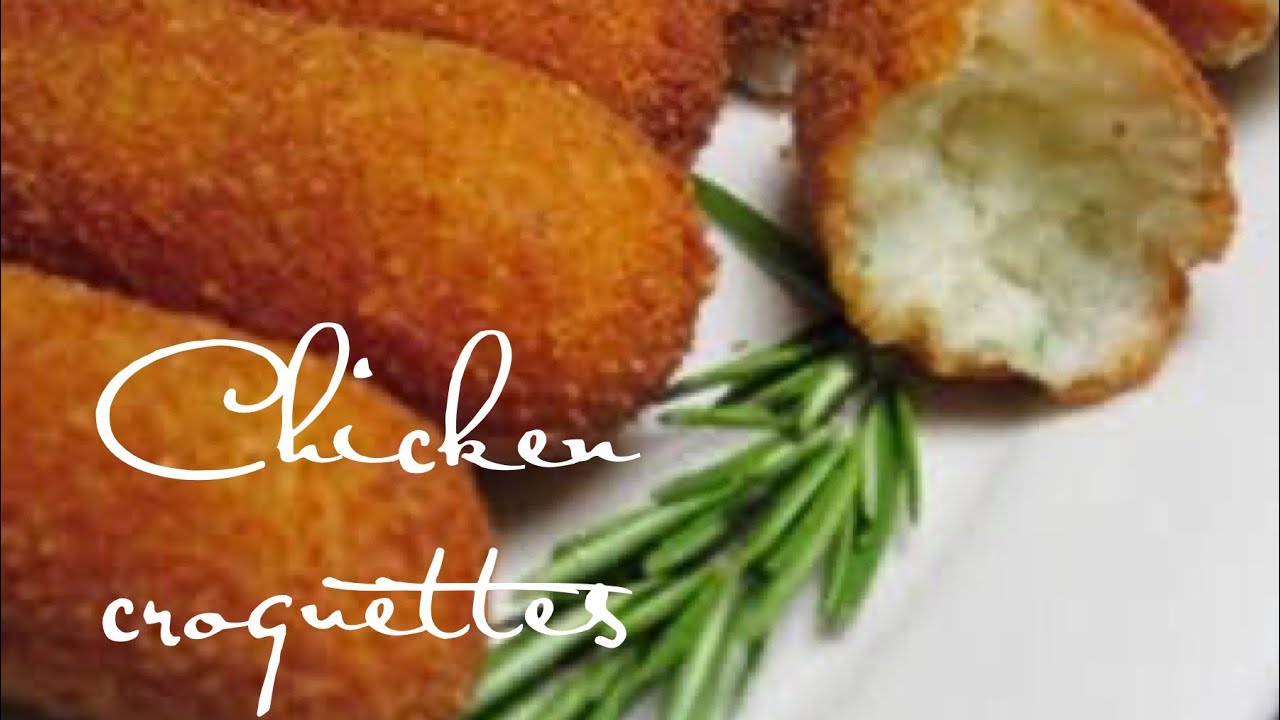 How to cook Chicken Croquettes - YouTube