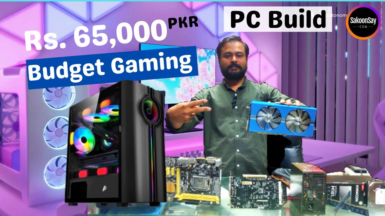 65K Budget Gaming PC Build 2022 | Sapphire NITRO Plus RX 590 GME ...