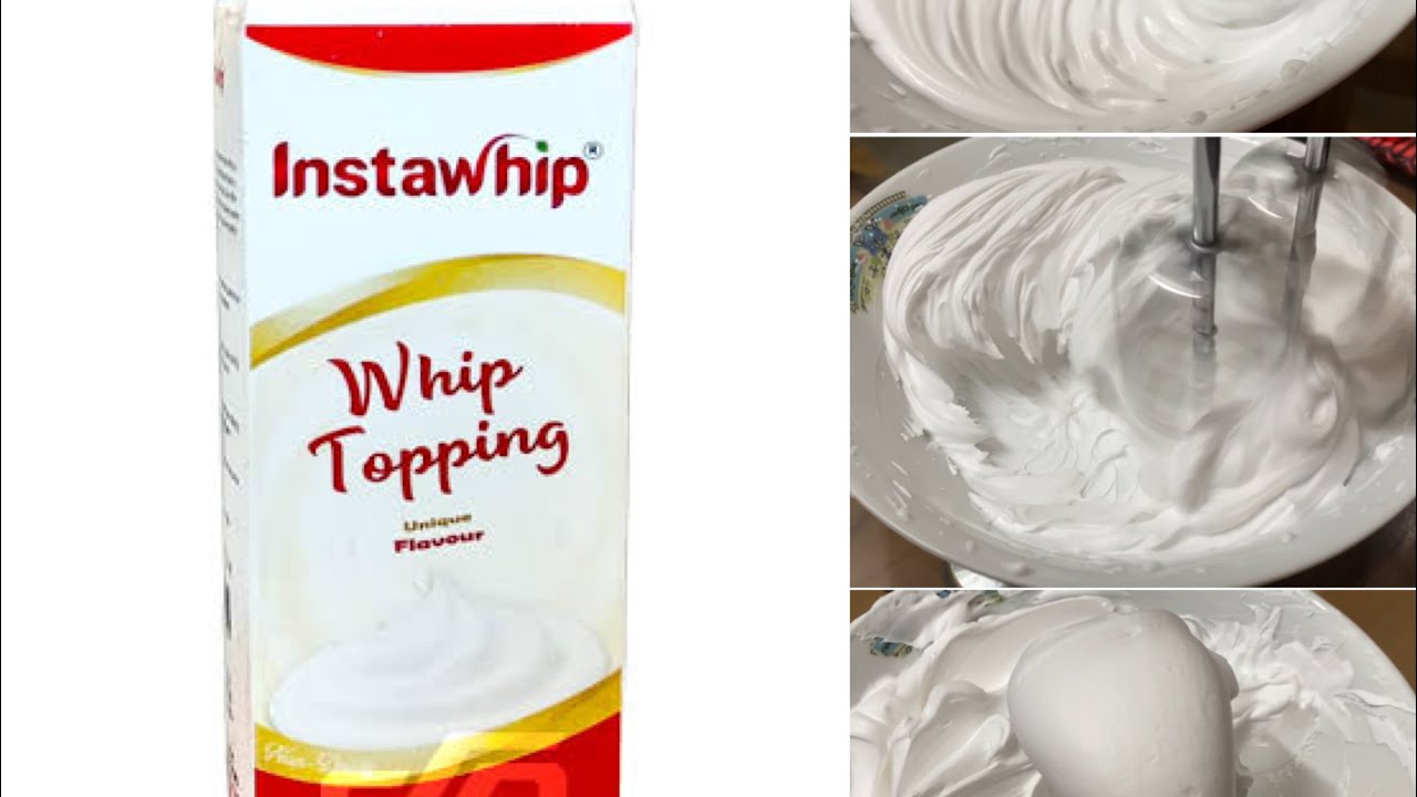 How to Make Instawhip Whipping Cream || Instawhip Whipped Cream Making ...