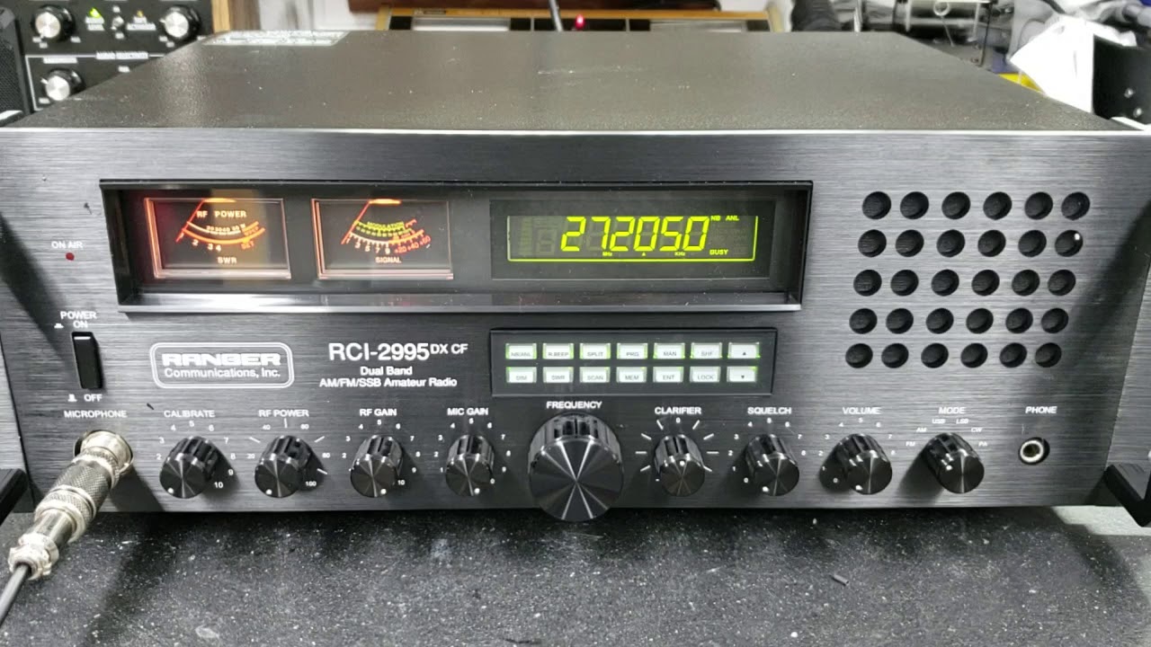 Rci-2995dx cf tune up report for Mike in NC - YouTube