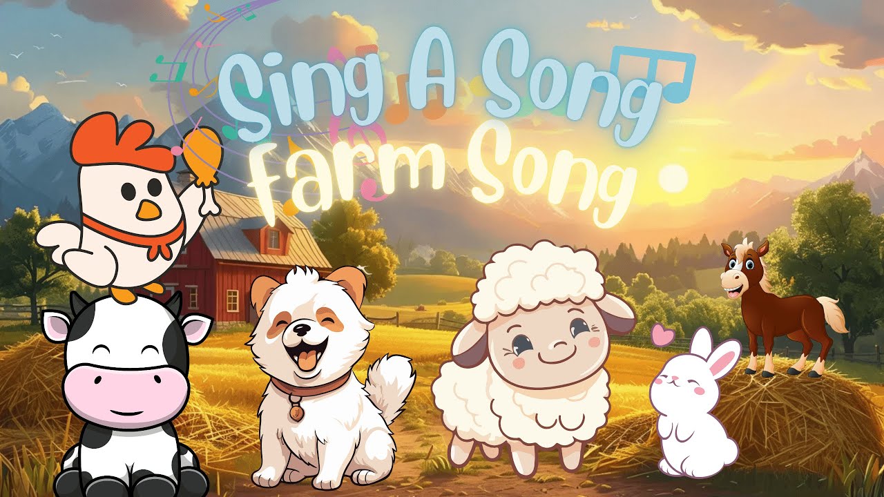 Sing & Dance with Joe’s Farm Animals! Fun Farm Song for Kids! - YouTube