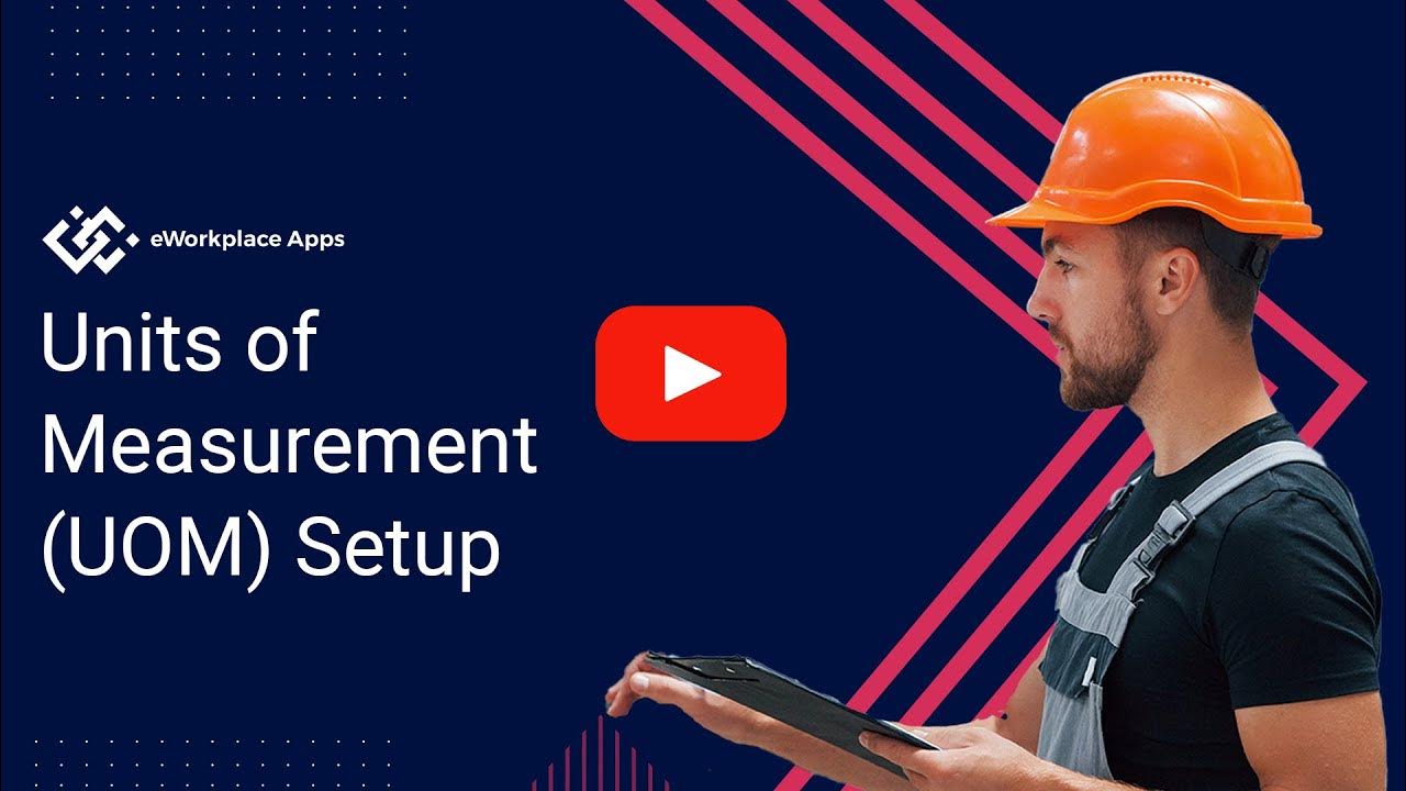Units of Measurement (UOM) Setup - YouTube