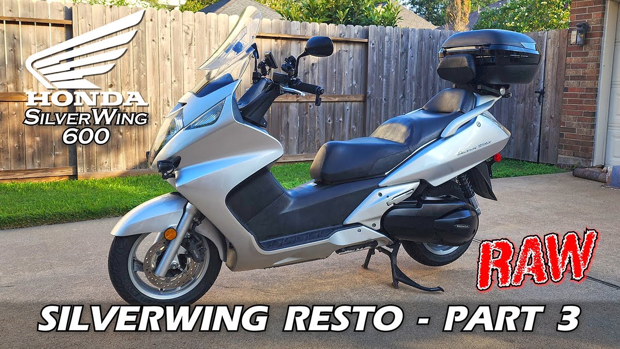 Restoring a Honda Silverwing 600 - Part 3: Getting ready for the road ...