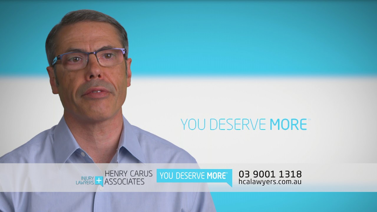 What Does "You Deserve More" Mean at Henry Carus + Associates? - YouTube
