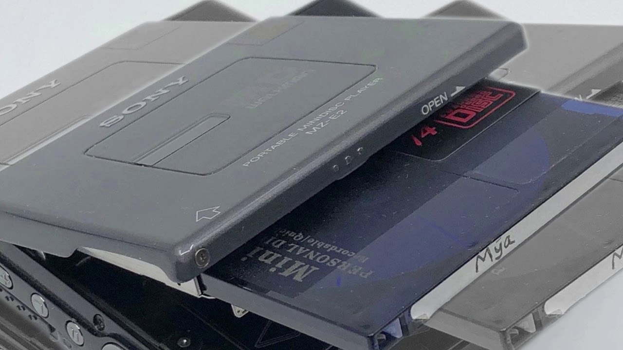 Sony MZ-E2 MiniDisc Player - YouTube