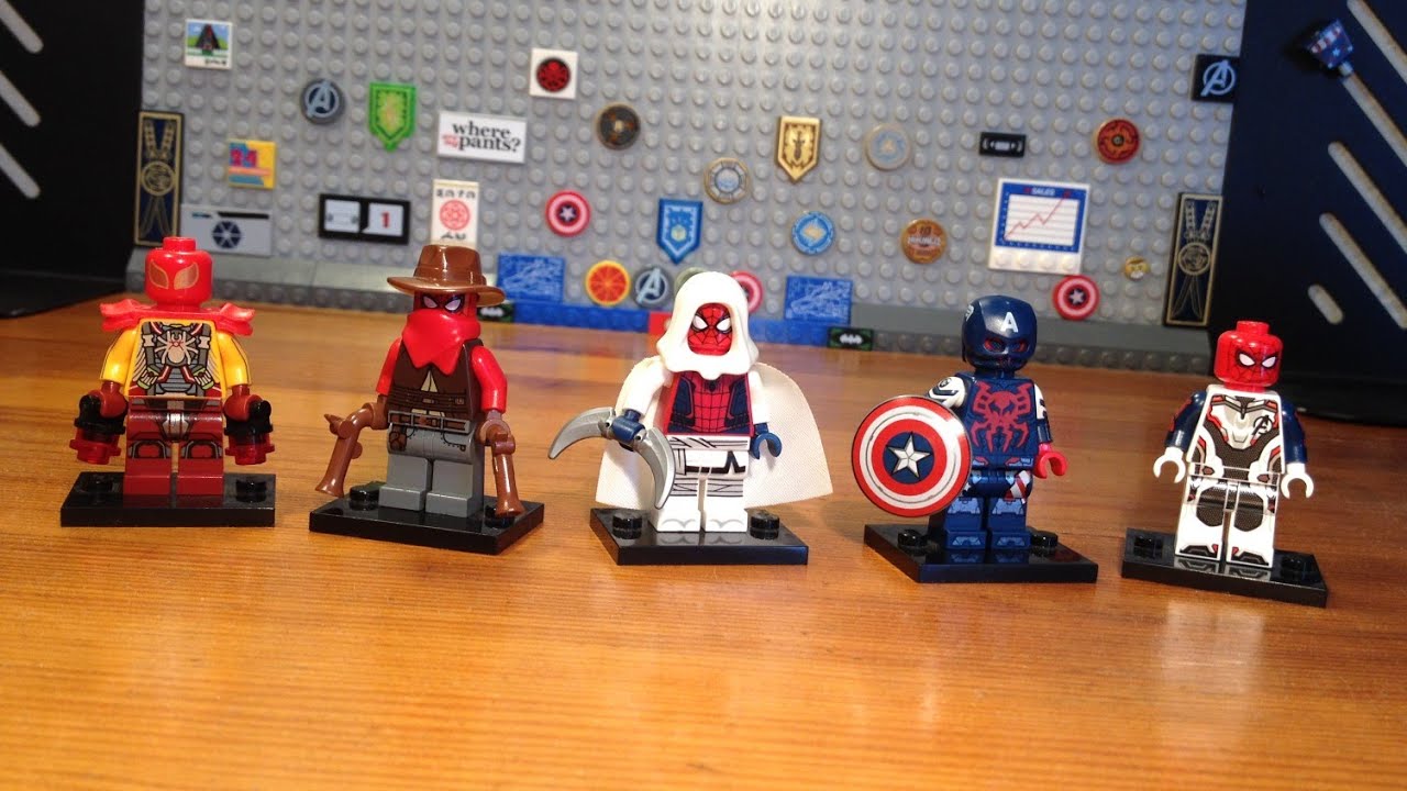Lego Spider-Man Variants Customs 2 - YouTube