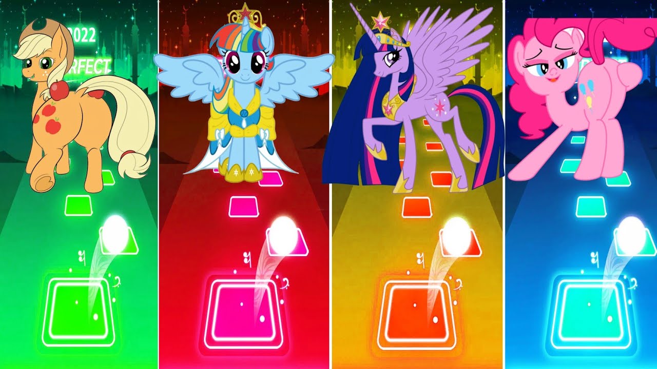 Applejack - Princess rainbow Dash - Princess Twilight Sparkle ...