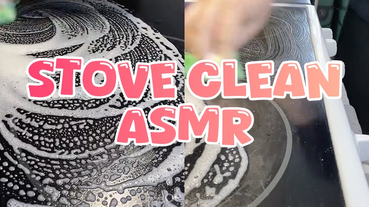 Satisfying Stove Cleaning ASMR Scrubbing - YouTube