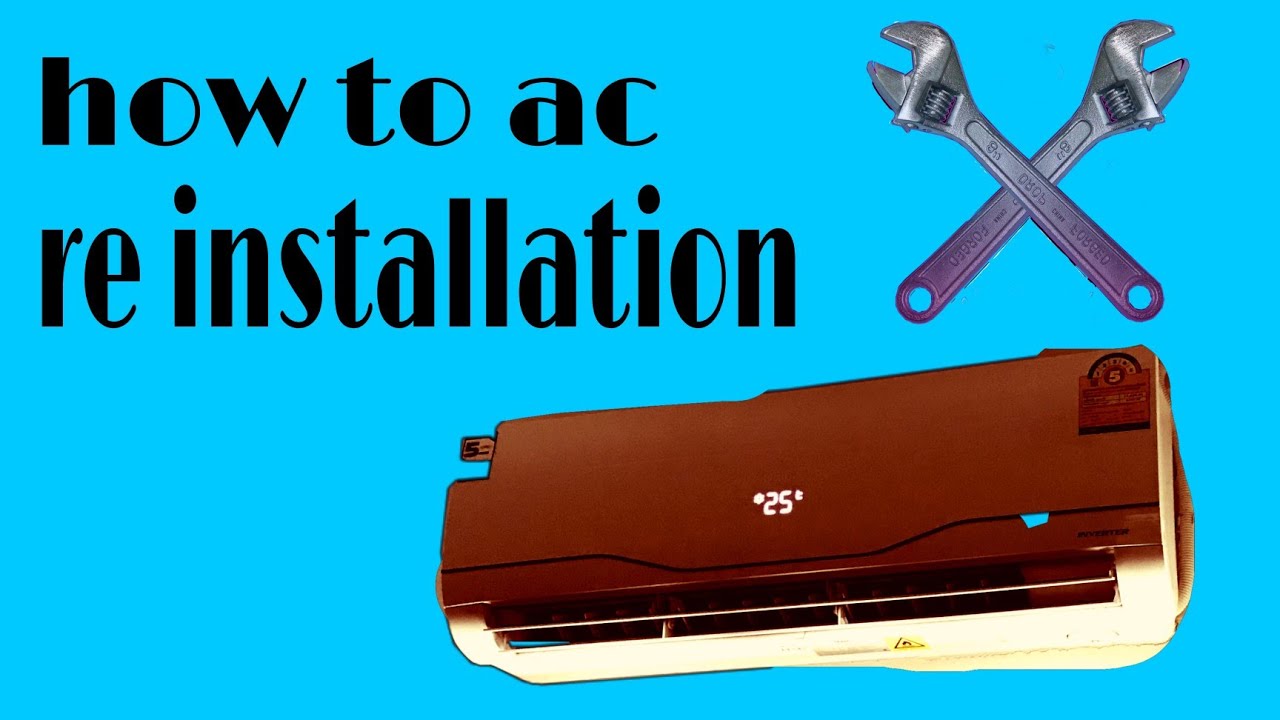 how to ac re installation - YouTube