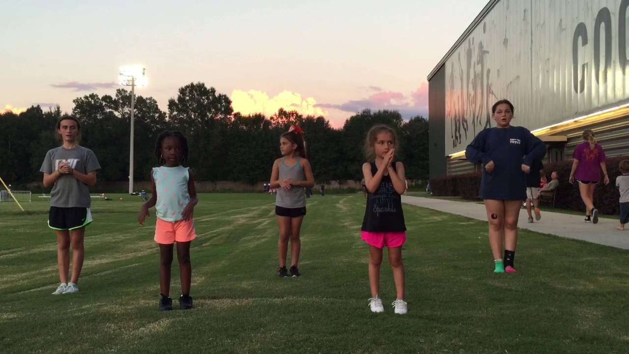 TOUCHDOWN cheer 2016 - YouTube