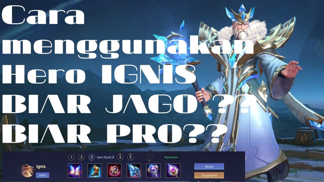 cara menggunakan Hero ignis di game Arena of valor AOV - YouTube