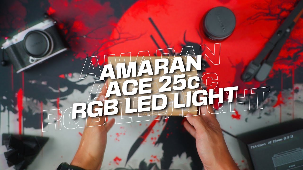 Amaran Ace 25c Unboxing & First Impressions: A Versatile On-Camera ...