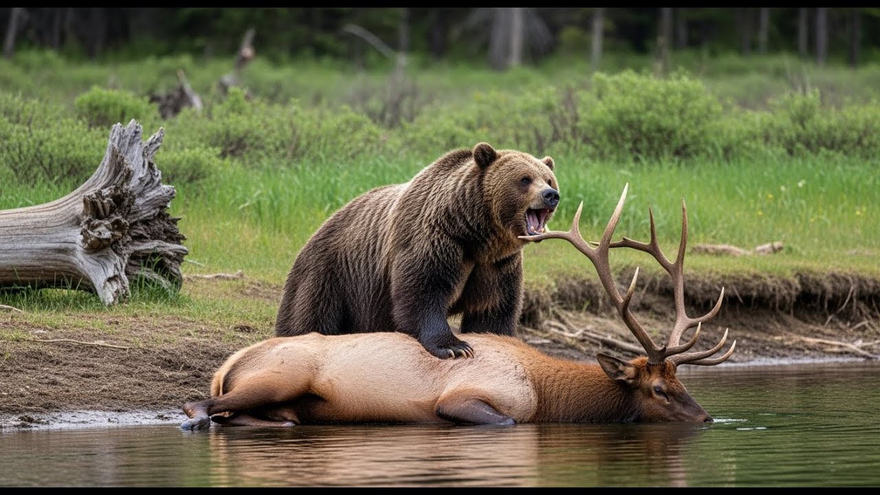 El Poderoso Grizzly: El Oso que Aterroriza a Todos en el Bosque - YouTube