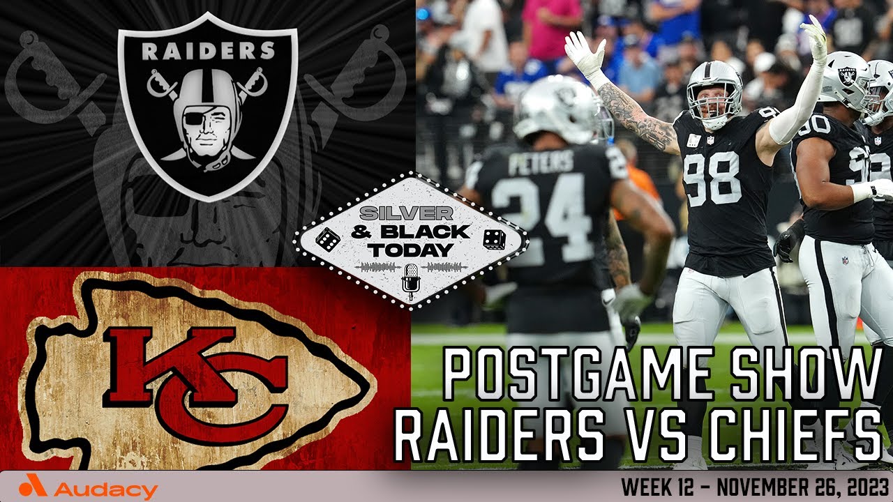 Chiefs Run the Raiders Again Before Bye Week | Postgame Show | Silver ...