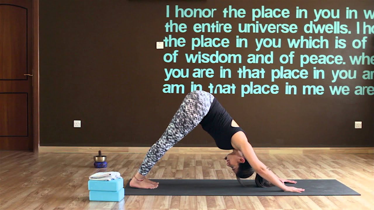 Namaste Exercise 2 Stronger Core - YouTube