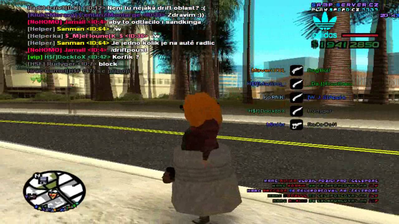 Skin pro Sfdfd samp-server.cz - YouTube