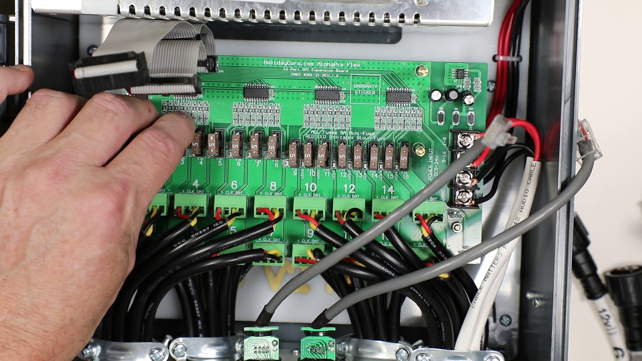 How to Change Fuses on Stacked Flex Expansion Boards - YouTube