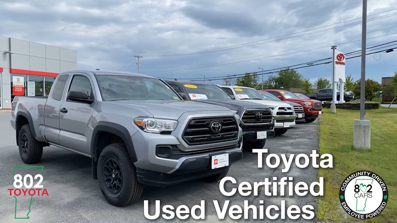 802 Toyota | Toyota Certified Used Vehicles - YouTube