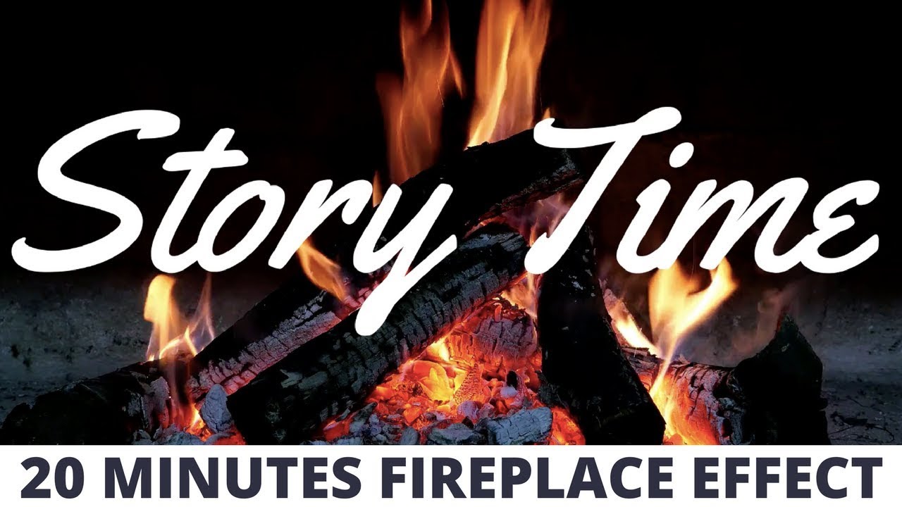 Story Time Fireplace | 20 Minute Backdrop Video Effect - YouTube