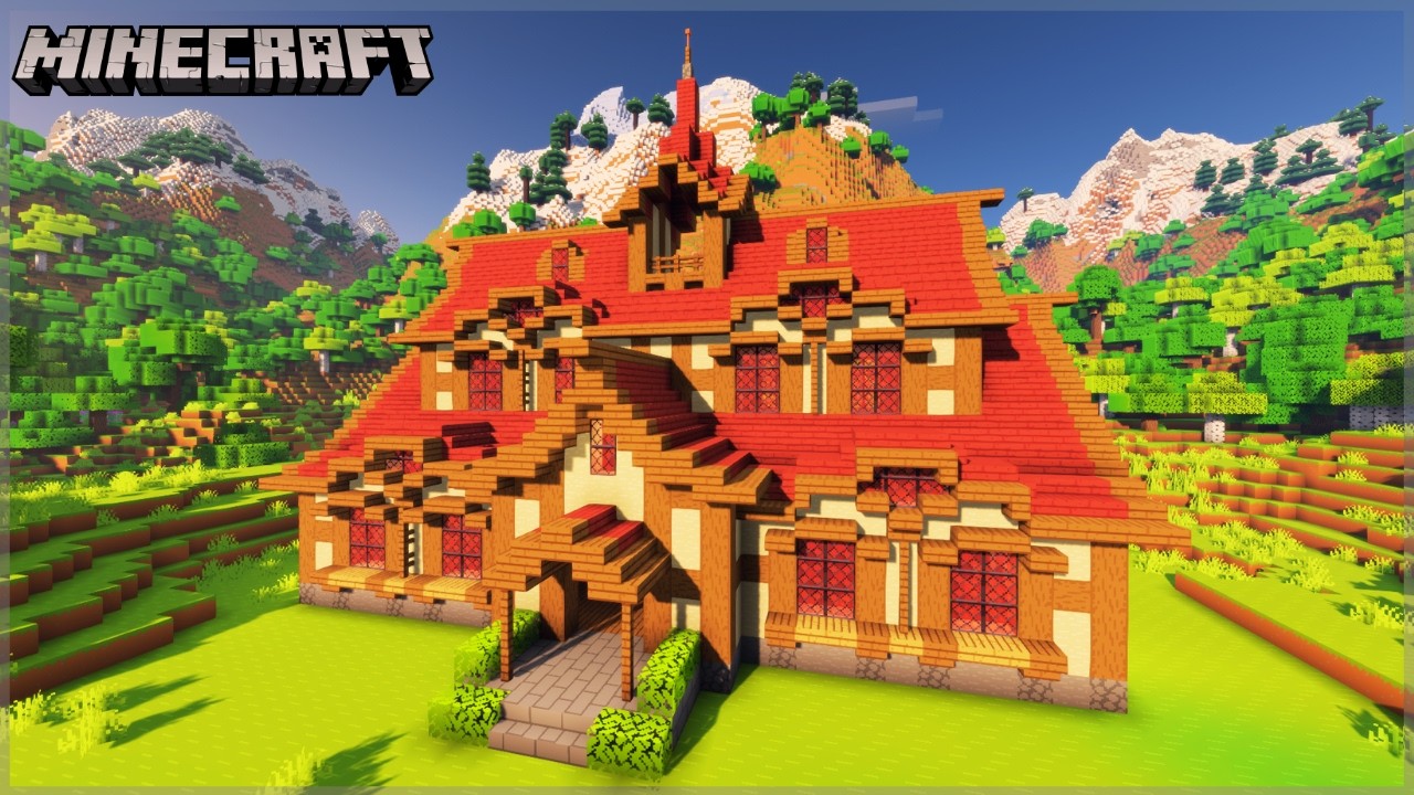 Minecraft How To Build Mangrove Survival House Tutorial - YouTube