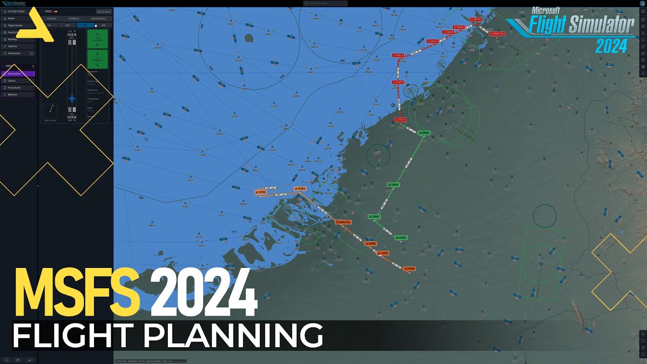 The New Web Based Flight Planning Tool by Microsoft for MSFS 2024 ...