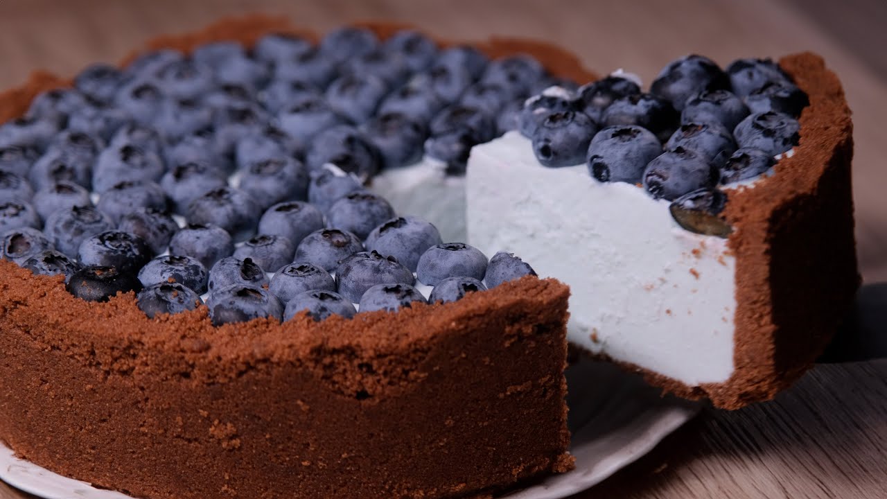 Heidelbeer Glück: Perfekten Heidelbeer Käsekuchen 5 Minuten ohne Backen ...