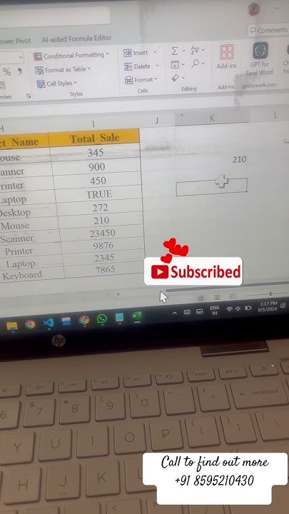 Min Mina Minifs Function In Advance Excel Advanceexcel Shortsvideo Basiccomputertutorial