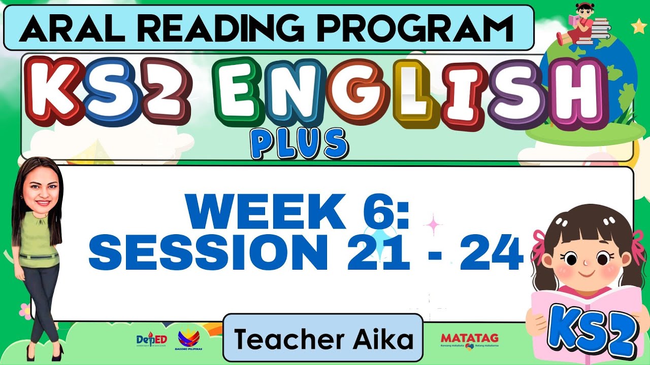 ARAL Program KS2 PLUS ENGLISH | Week 6 |Grade 4 - 6 #AralProgram #ks2 # ...