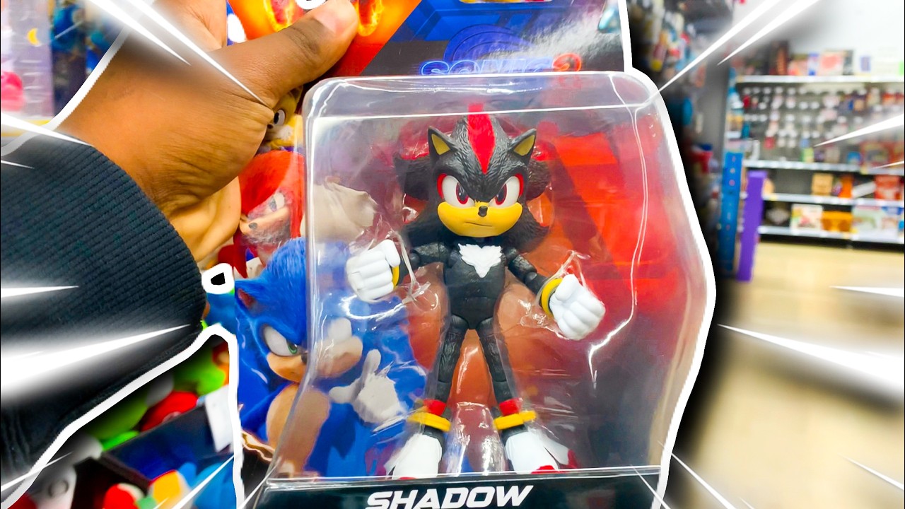 Sonic Movie 3: 5 inch SHADOW Figure! - YouTube