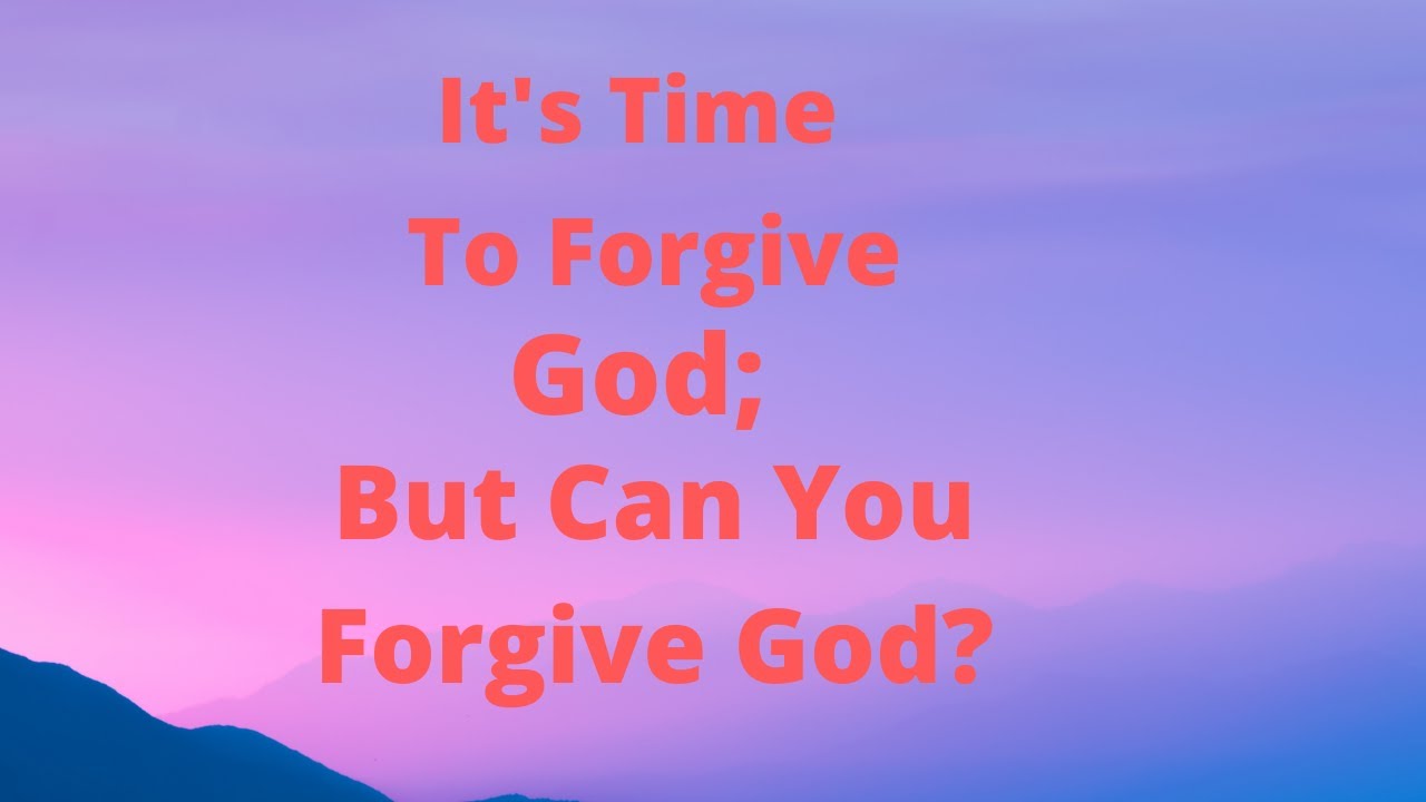 King David Of Israel & Forgiving God; It's Time To Forgive God Series ...