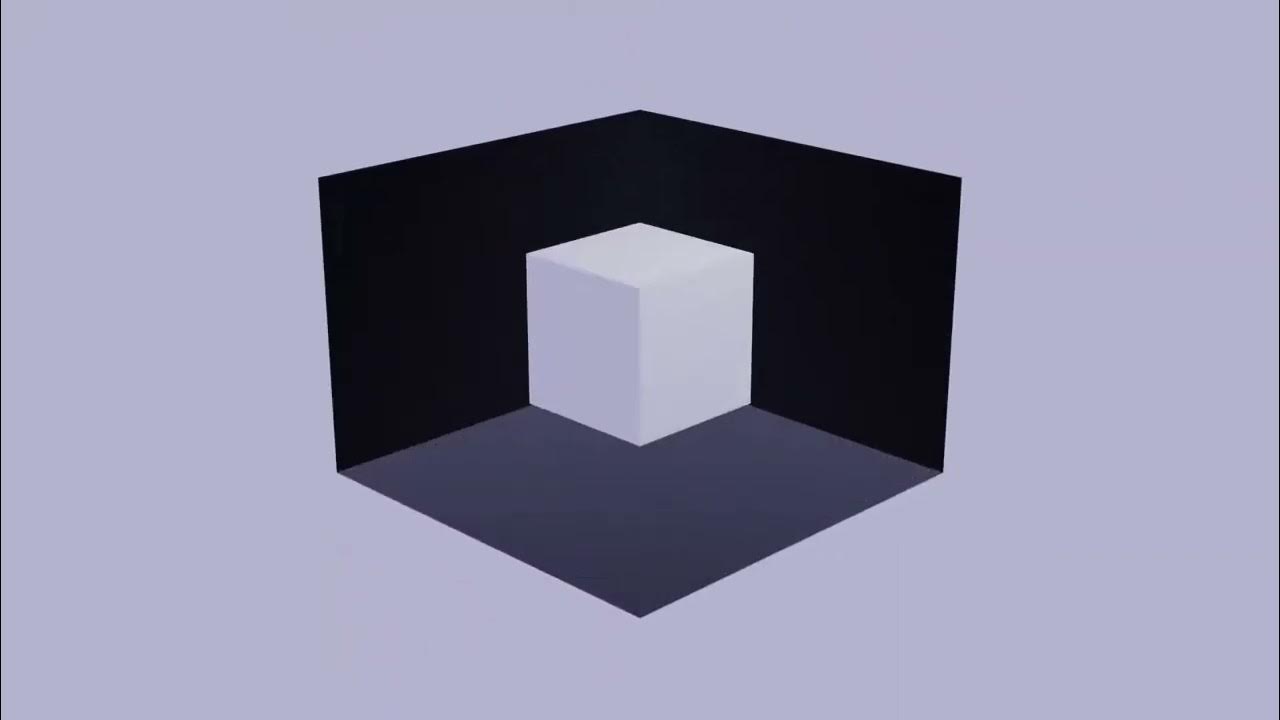 Default Cube Creation | Short Blender Animation - YouTube