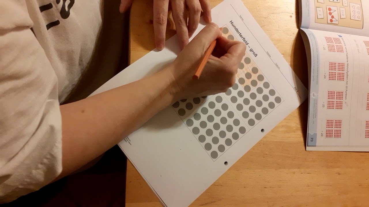 Lernvideo 3 Multiplizieren am Punktefeld - YouTube