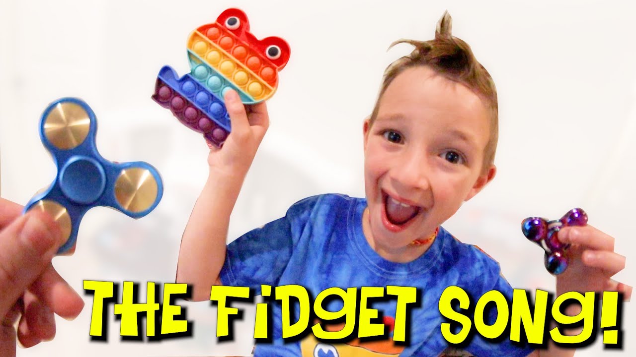 Father & Son SING FIDGET SONG! / (Pop-Its & Fidget Spinners!) - YouTube