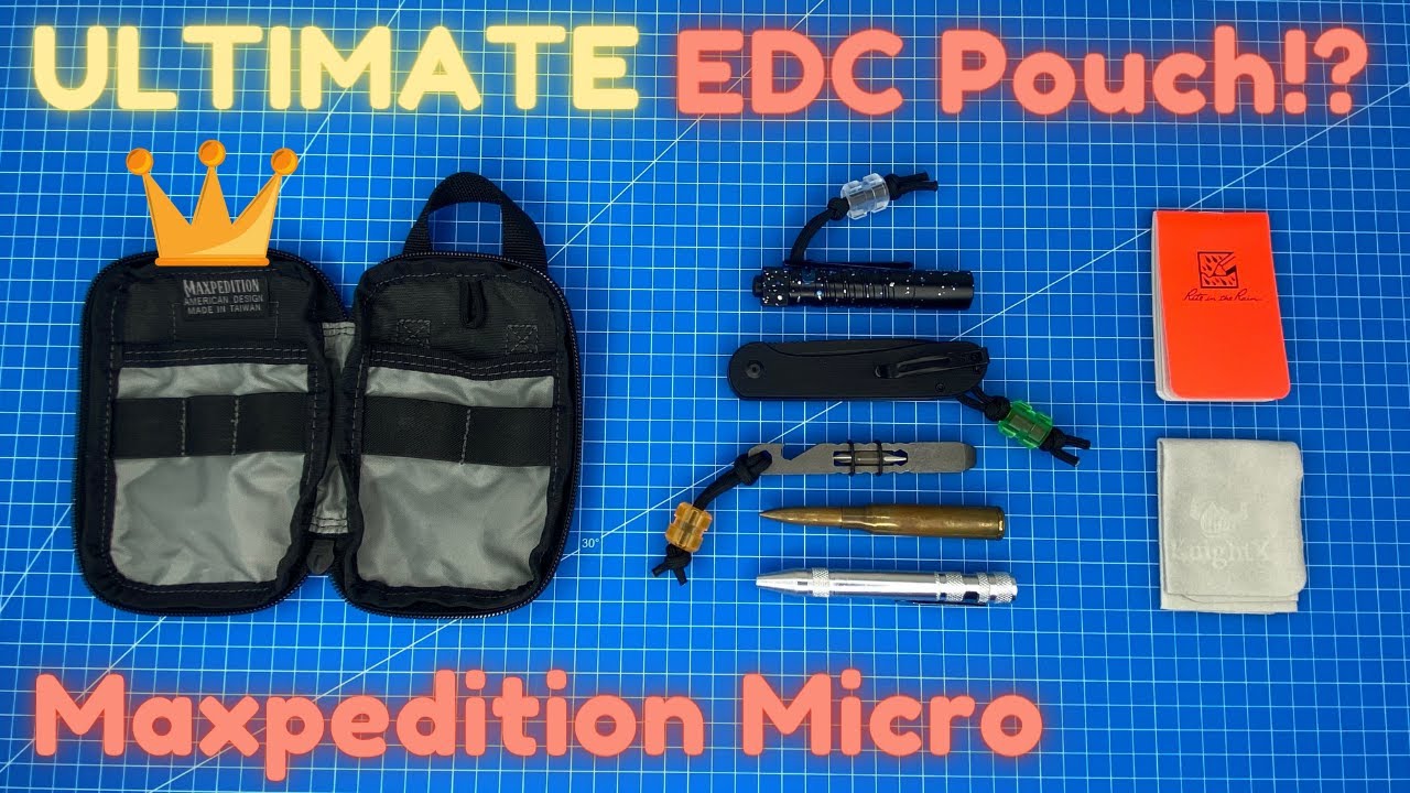 Maxpedition Micro 👑 The Ultimate EDC Pouch? 👝 #edc - YouTube