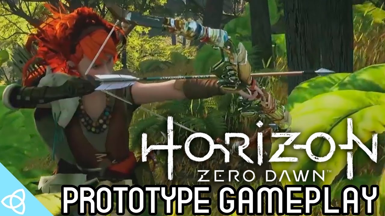 Horizon Zero Dawn - Early Prototype and Beta Gameplay [Beta and Cut ...